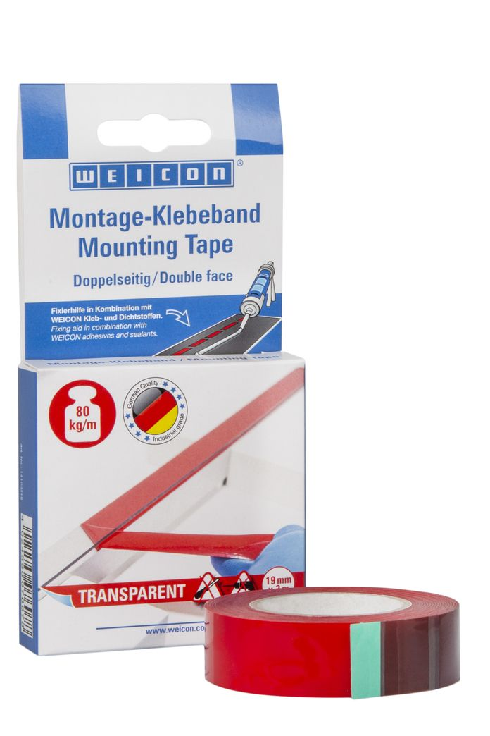 Mounting Tape Transparent - Double Sided (19mm x 3 Meter)