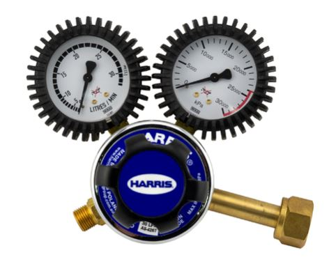 Model 825 CO2 regulator 0-30lpm side inlet with st Model 825 regulator ...