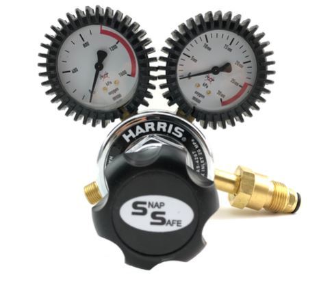 HARRIS MODEL 825 - SIDE INLET WITH STAINLESS STEEL DIAPHRAGM 0-1000KPA ...
