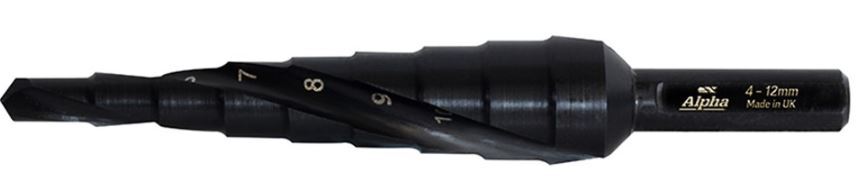 ThunderMax Step Drill Spiral Flute Metric