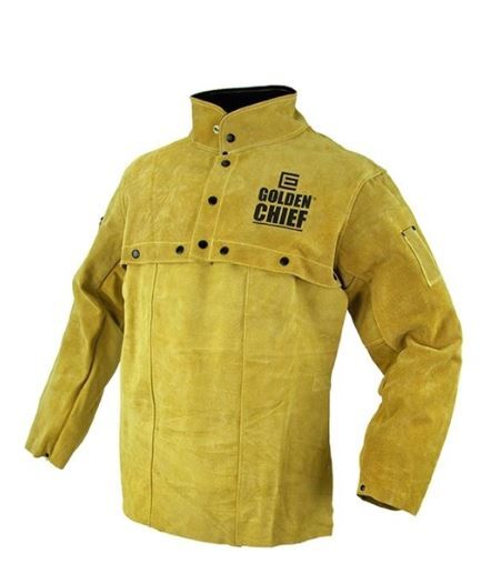 Golden Chief Premium Welding Bolero/Apron. Gold