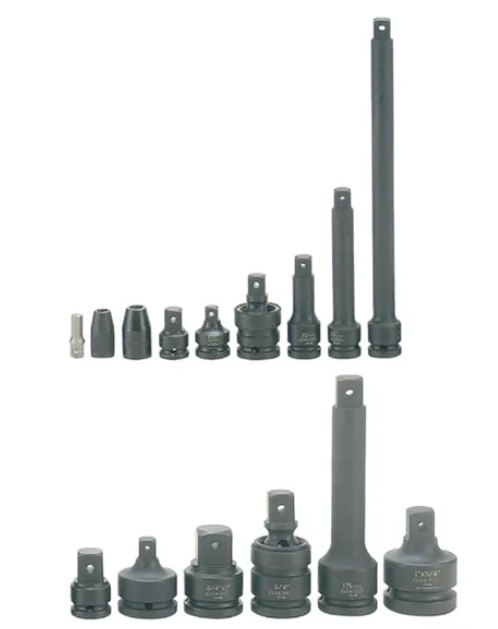 TENG 3/8F:1/4M IMPACT ADAPTOR DIN
