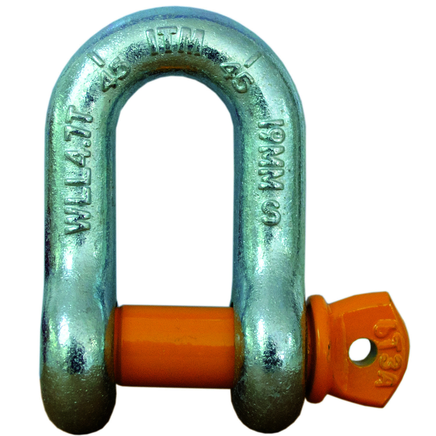 ITM DEE SHACKLE YELLOW PIN GS SCREW PIN