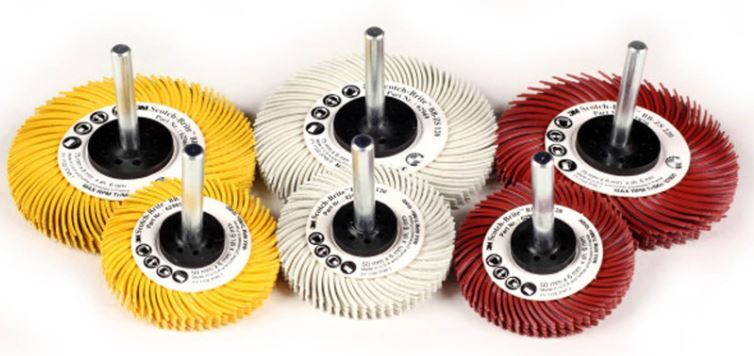 3M Abrasives | Scotch Brite Yellow Radial Bristle Discs