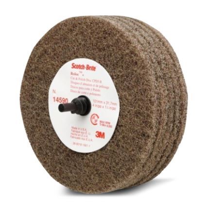 3M Abrasives | Scotch Brite Roloc Cut and Polish Red Mop