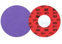 3M™ Cubitron™ 3 Roloc™ Durable Edge Disc 1184F, YF-weight, TR, Purple ...