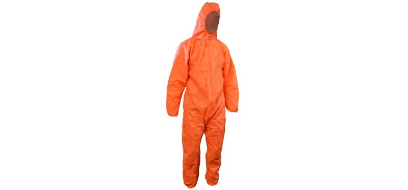 Maxisafe Orange Polypropylene Disposable Coveralls