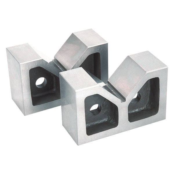 GROZ CAST IRON VEE BLOCK - MATCHED PAIR