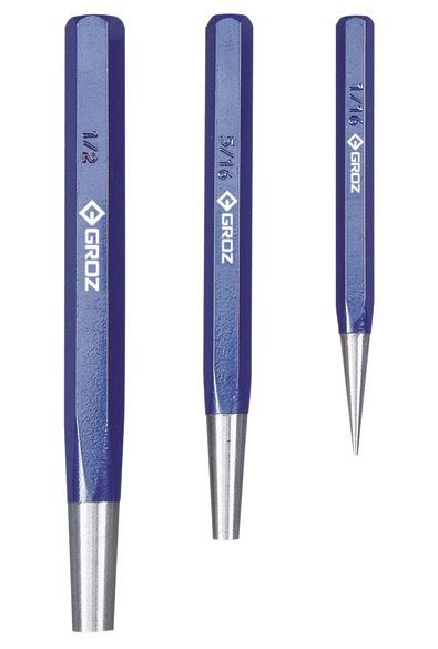 GROZ HEAVY DUTY STARTING PUNCH, TAPERED