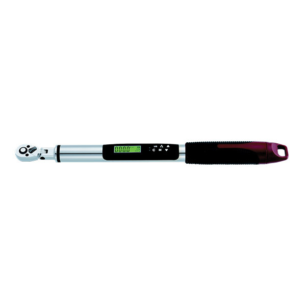 FLEXIBLE HEAD DIGITAL TORQUE WRENCH WITH ANGLE READING