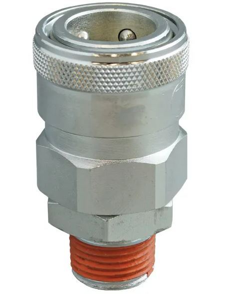 SOCKET MALE HIGH FLOW COUPLER