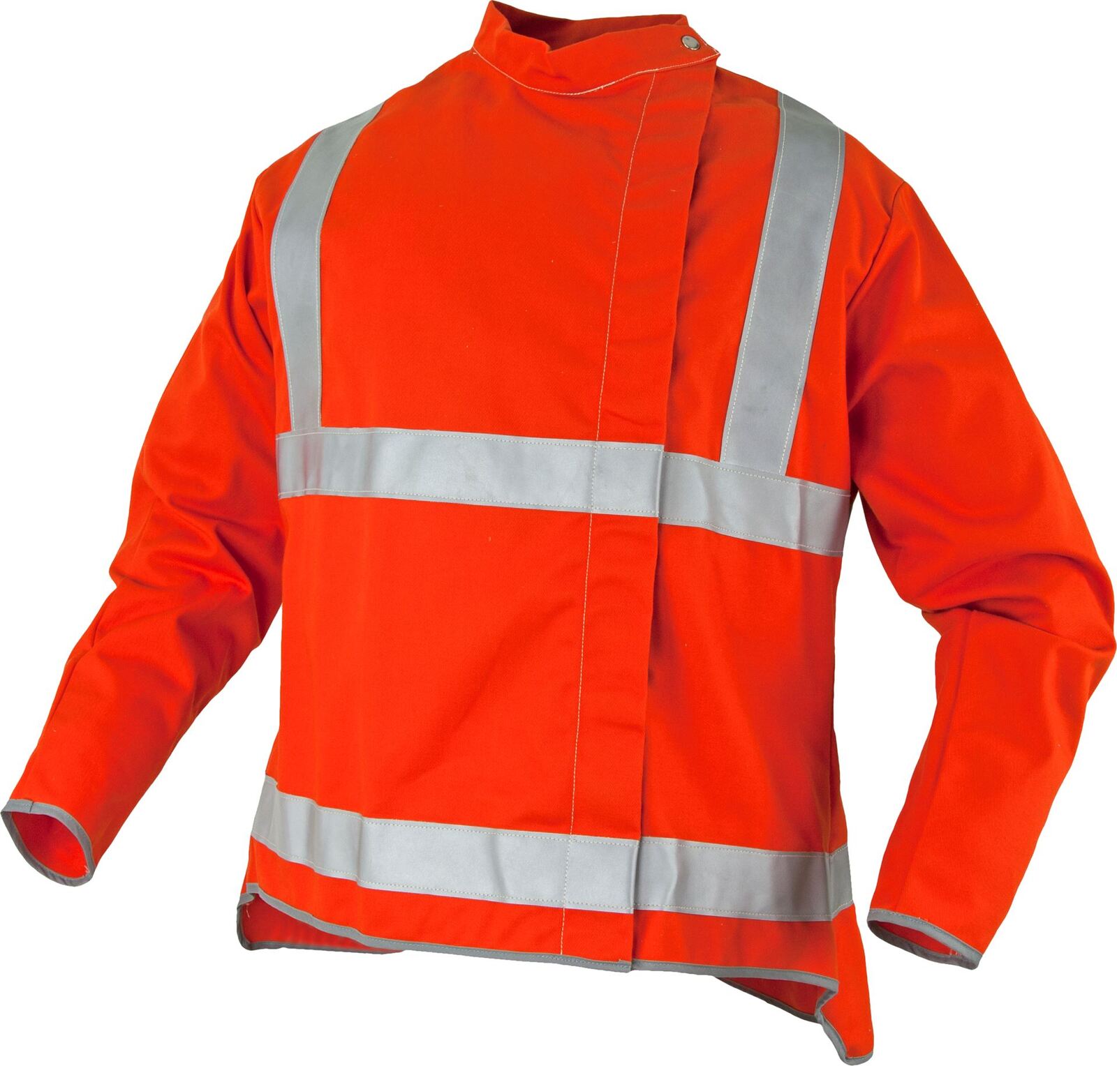 Proban Welders Jacket - High Vis Orange/Ref Trim