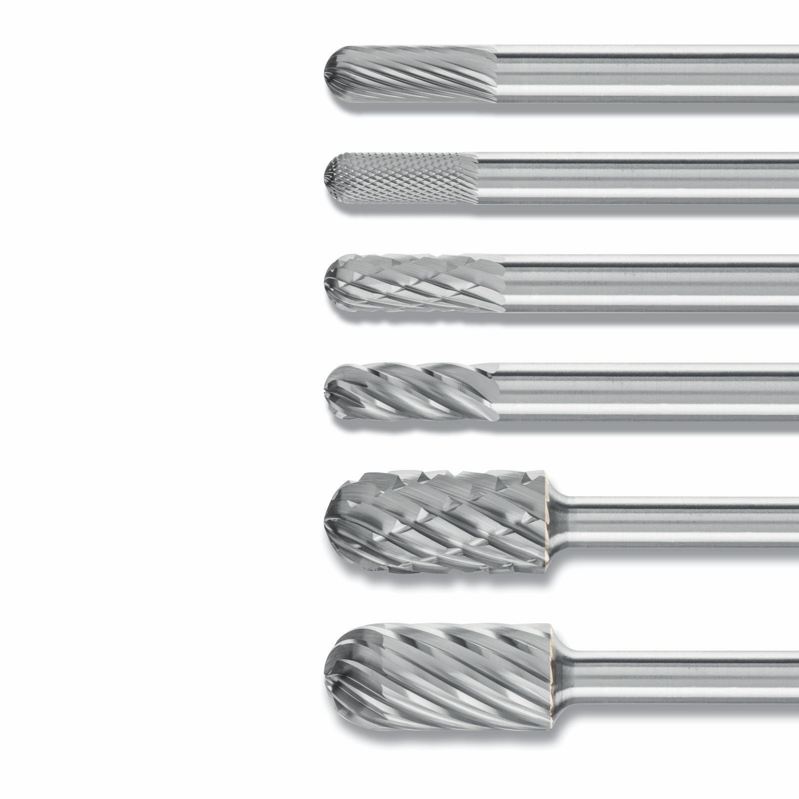 Cylindrical Radius Burrs Wrc 6mm Shank - Tungsten Carbide