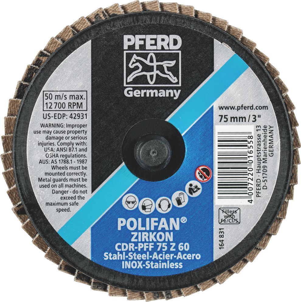 Combidisc Mini Polifan Abrasive Discs Zirconia - Cdr Type