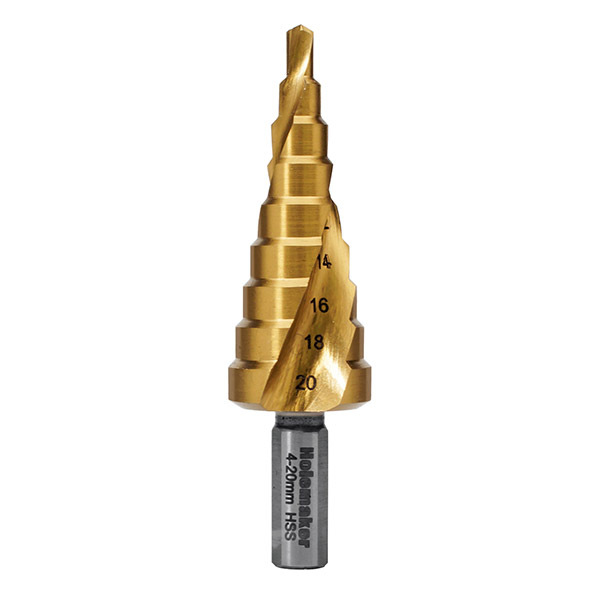 HOLEMAKER STEP DRILL SPIRAL FLUTE