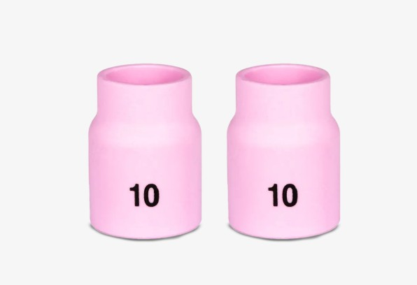 17/18/26 Series TIG Short Gas Lens Ceramic Cups