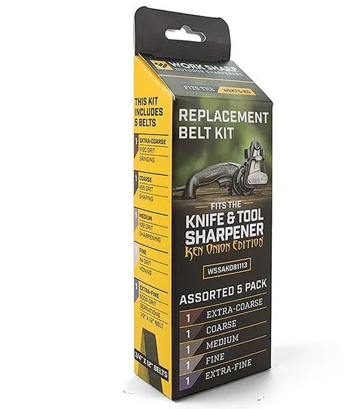 Abrasives | Assorted Worksharp Belt Pack Replacement