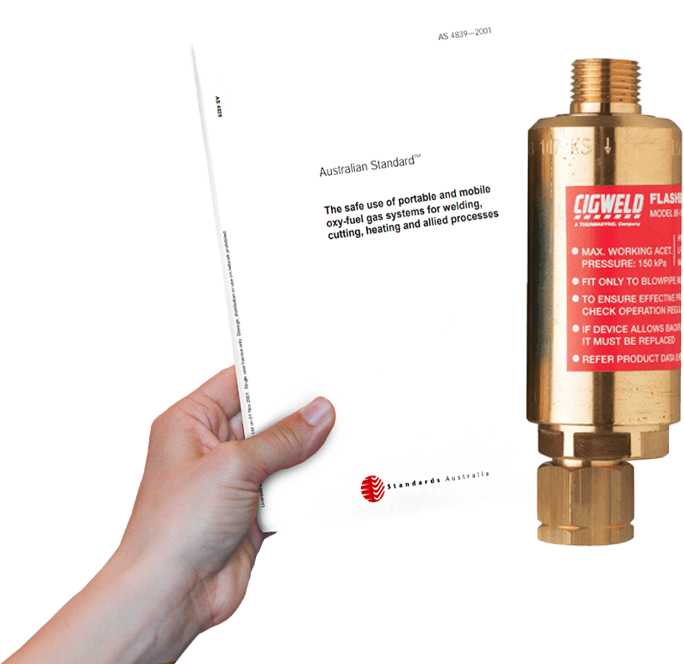 Flashback Arrestor Testing | Welding Safety Australia